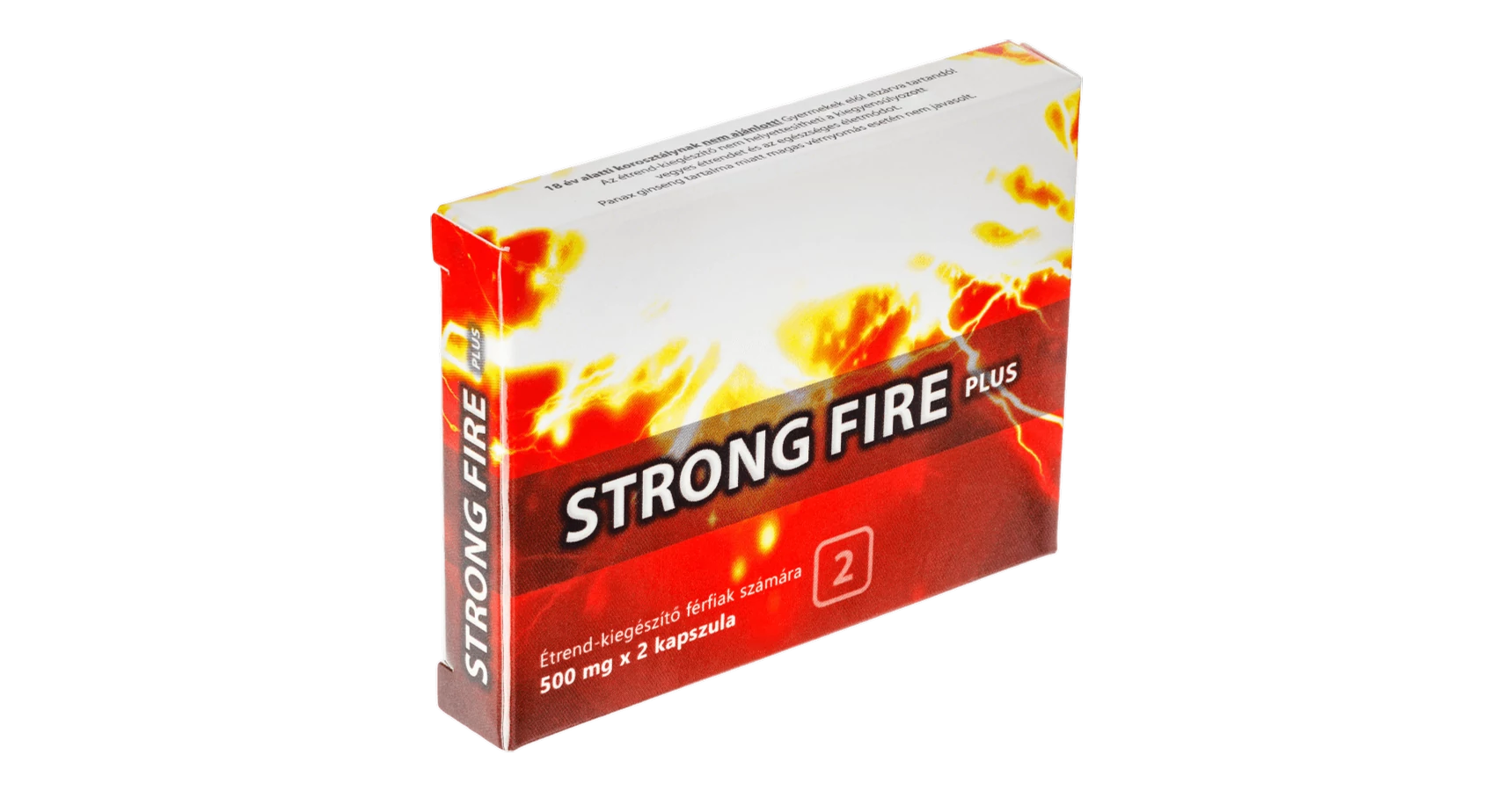 Strong Fire Plus - 2db kapszula - potencianövelő - Potencianövelés