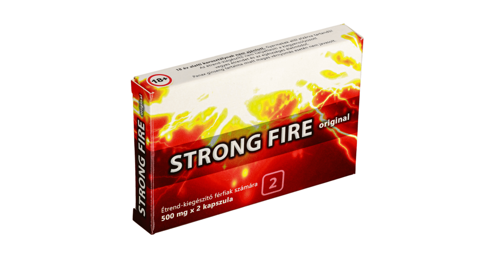 Strong Fire Original - 2db kapszula - Potencianövelés