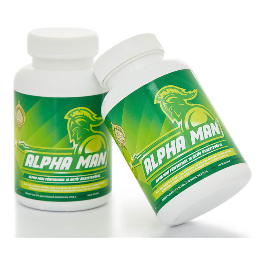 Alpha Man férfierő növelő - 60db kapszula - Potencianövelés