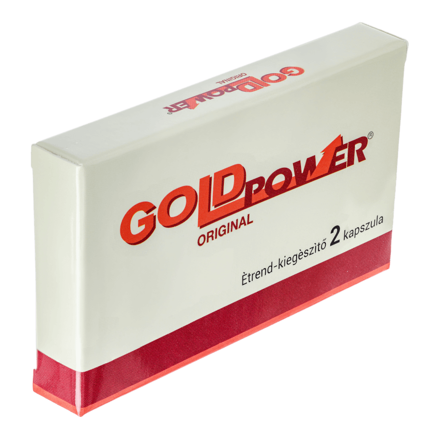 Gold Power Original - 2db kapszula - Potencianövelés