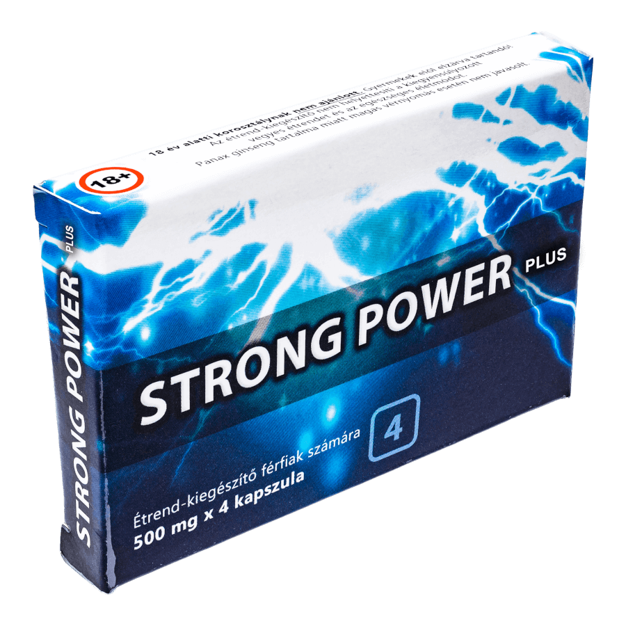 Strong Power Plus - 4db kapszula - Potencianövelés